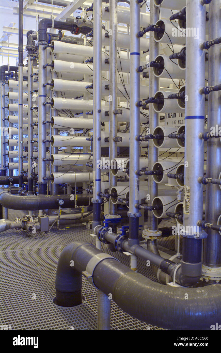 water treatment plant facility equipment Stock Photo - Alamy