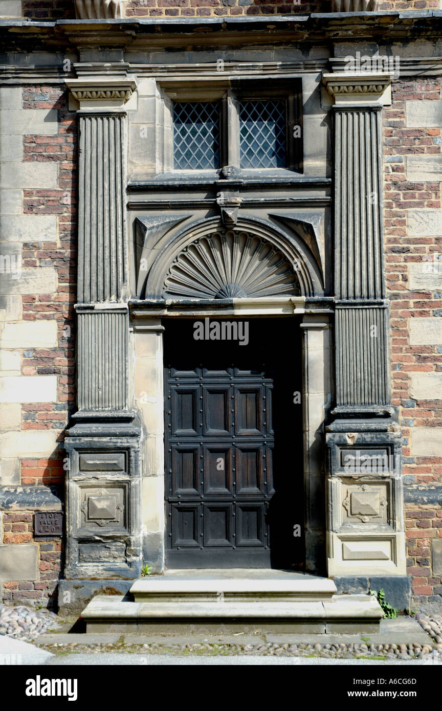 Door doorway ornate aston hall birmingham history jacobean building ...