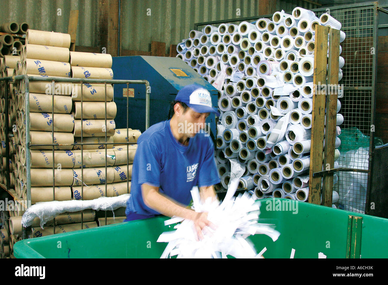 recycling business Stock Photo - Alamy