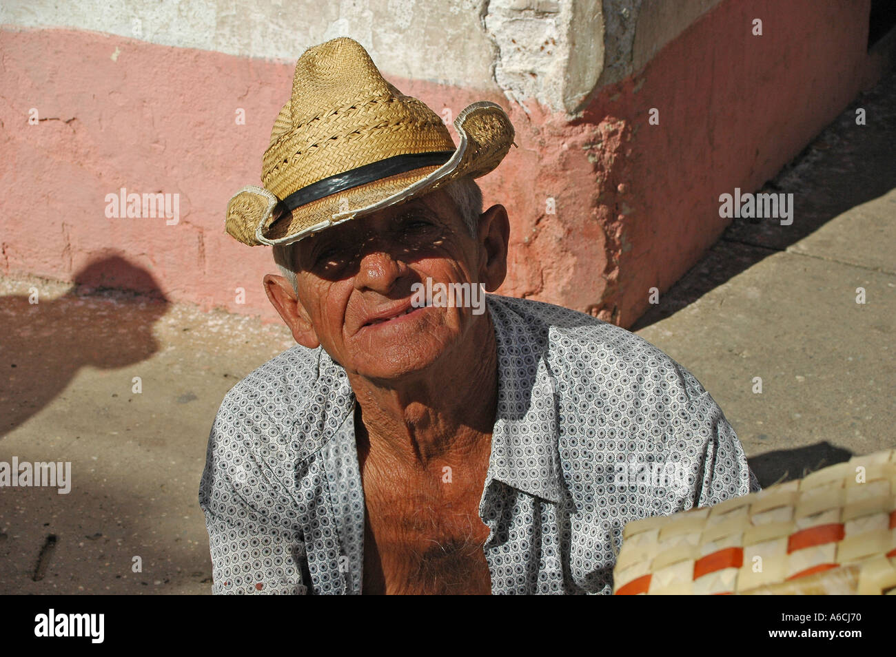 Typical Guajiro at Trinidad Cuba Stock Photo - Alamy
