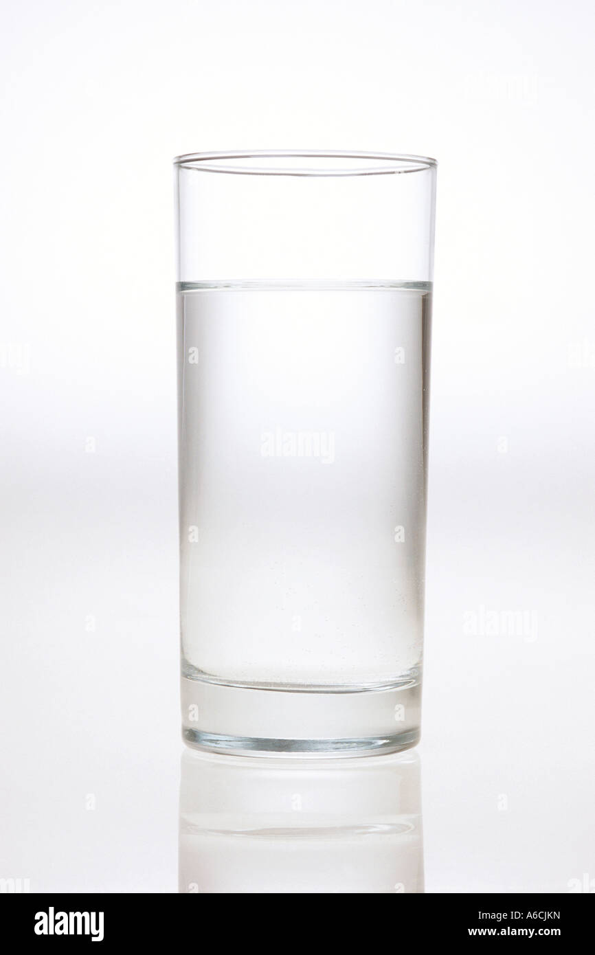 Glass of Water Stock Photo - Alamy