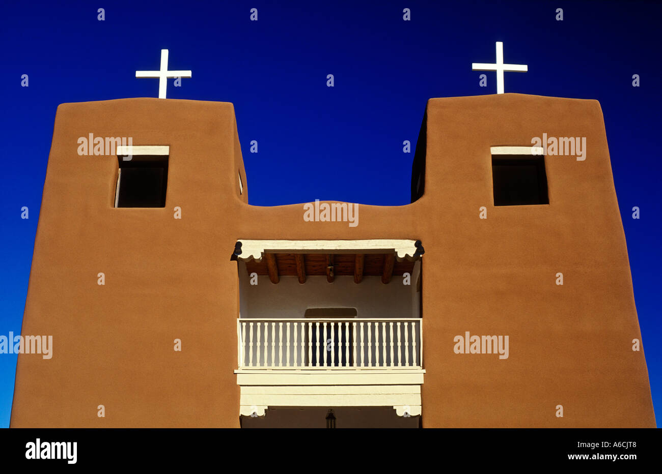 USA New Mexico Nambe Sacred Heart Catholic Church Stock Photo - Alamy