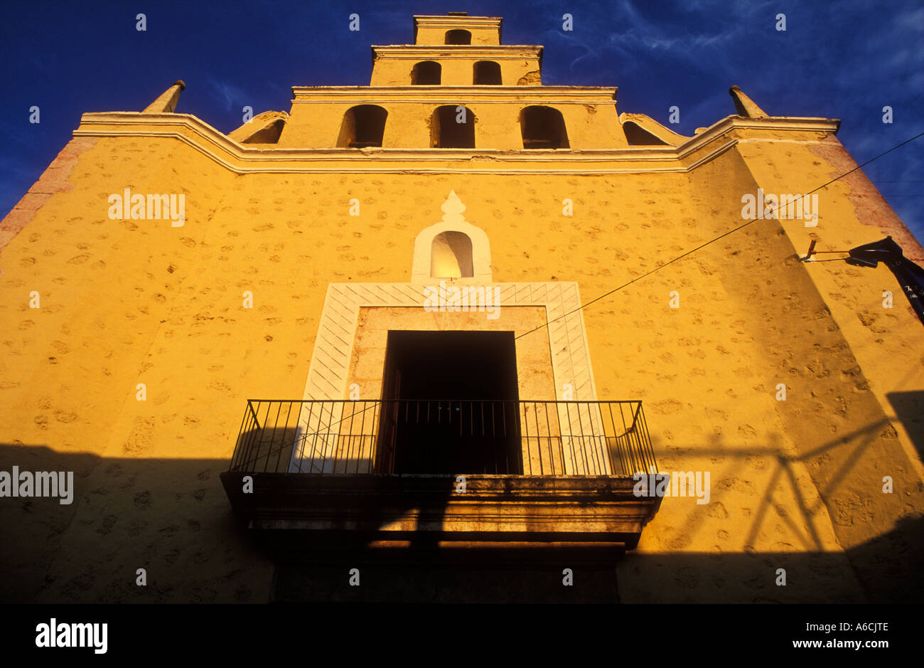 Mexico Yucatan State Merida Colonial building Stock Photo - Alamy