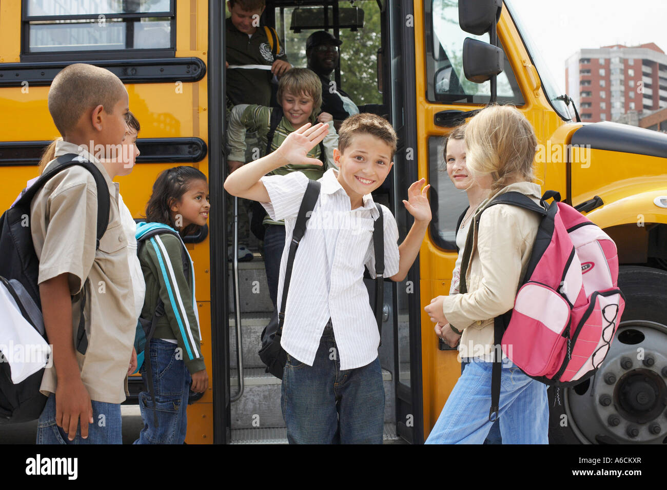 Children Leave School High Resolution Stock Photography and Images - Alamy