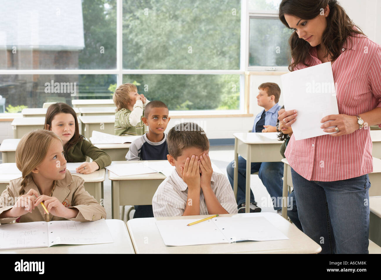 Teacher Upset Classroom High Resolution Stock Photography and Images ...