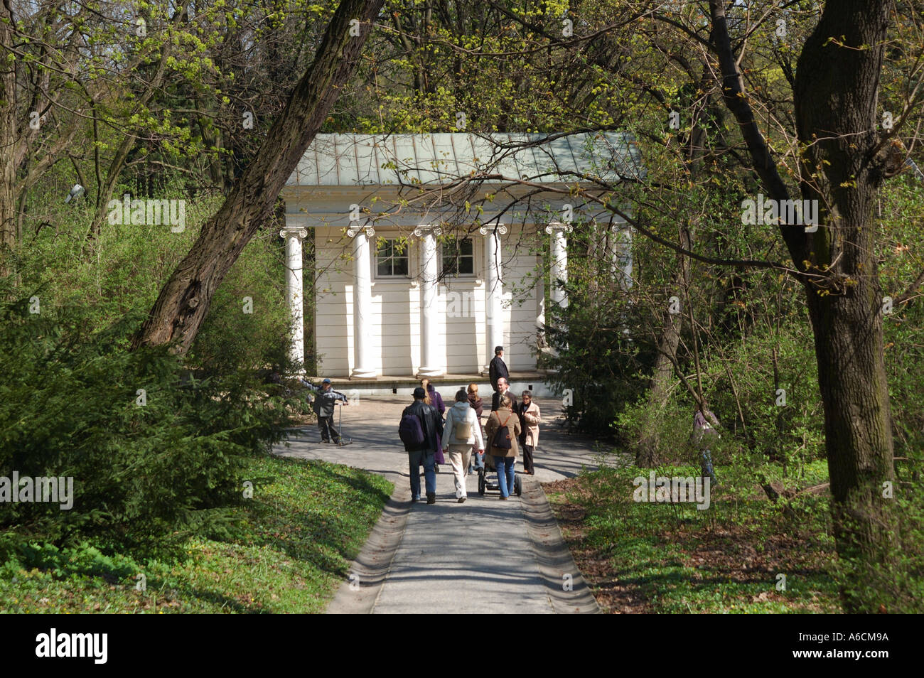 Diana temple in lazienki royal hi-res stock photography and images - Alamy