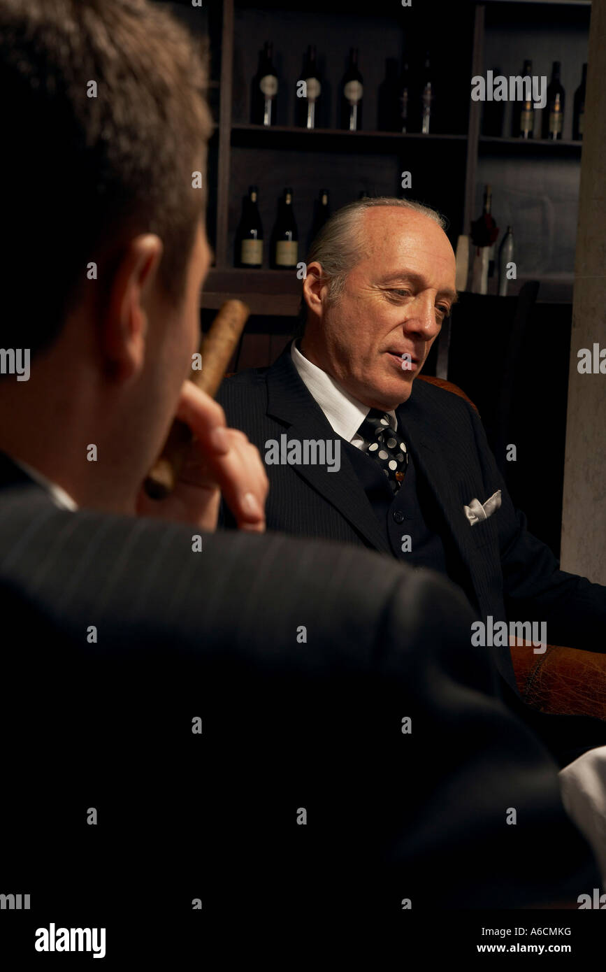 Gentleman and cigars hi-res stock photography and images - Alamy