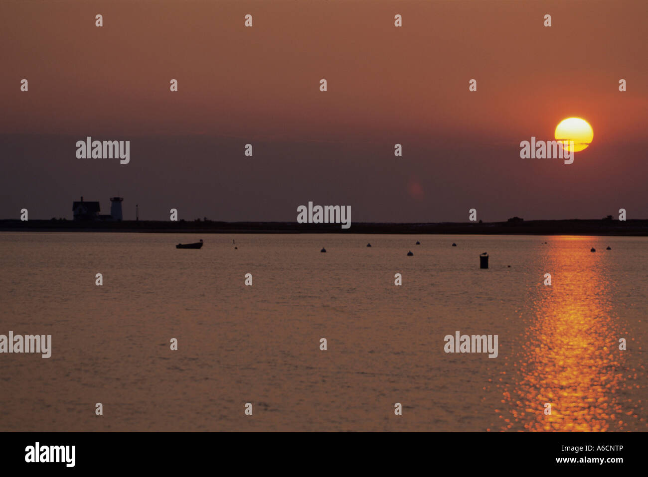 Sunrise over a lake, Chatham, Massachusetts, USA Stock Photo - Alamy