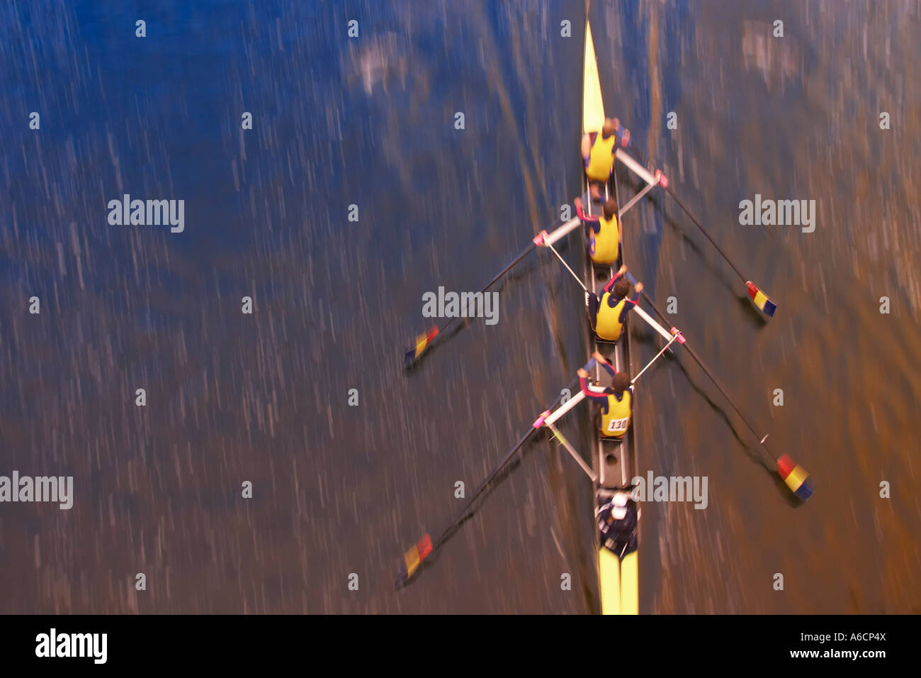 Overview of Rowing Stock Photo - Alamy