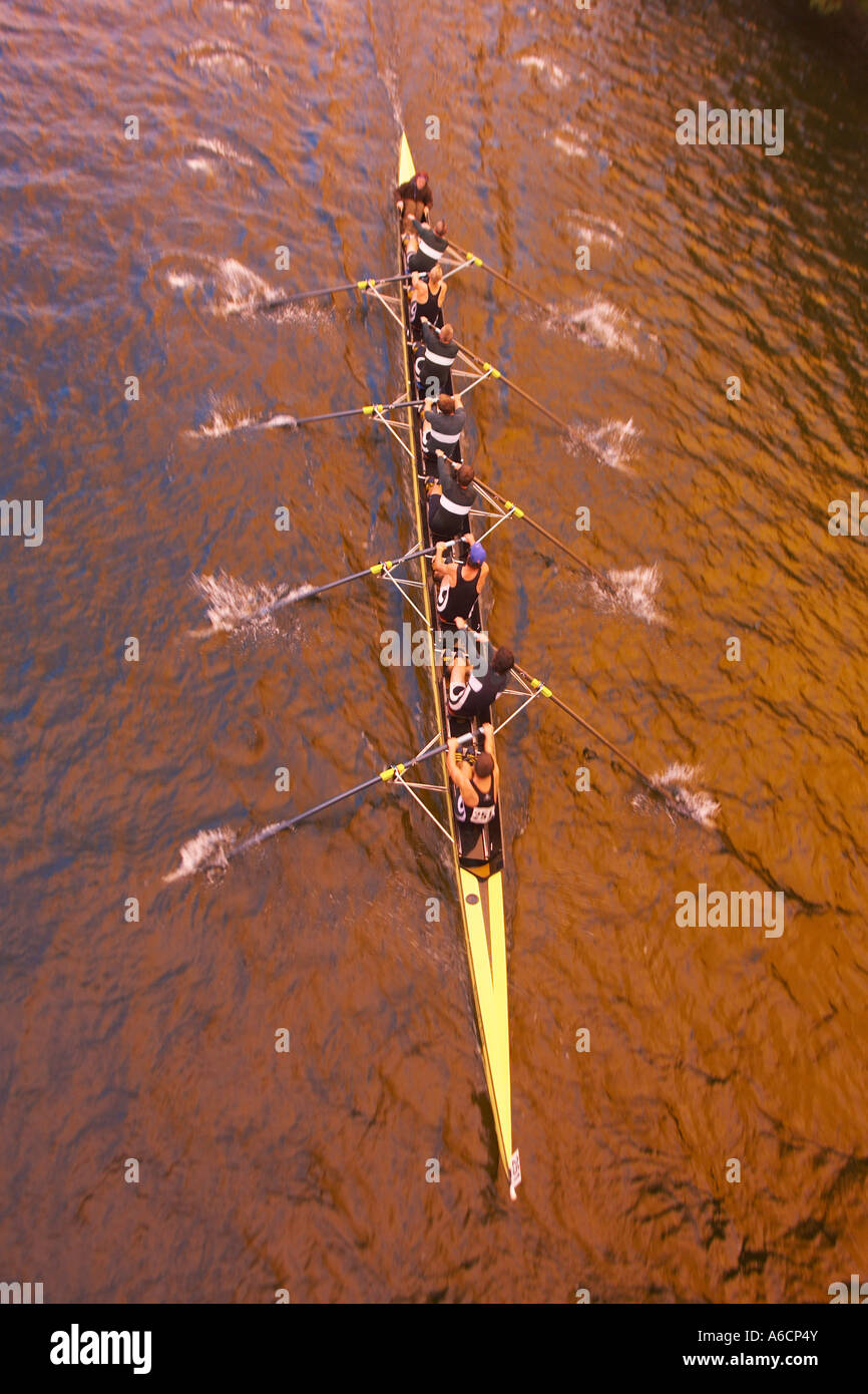 Overview of Rowing Stock Photo - Alamy