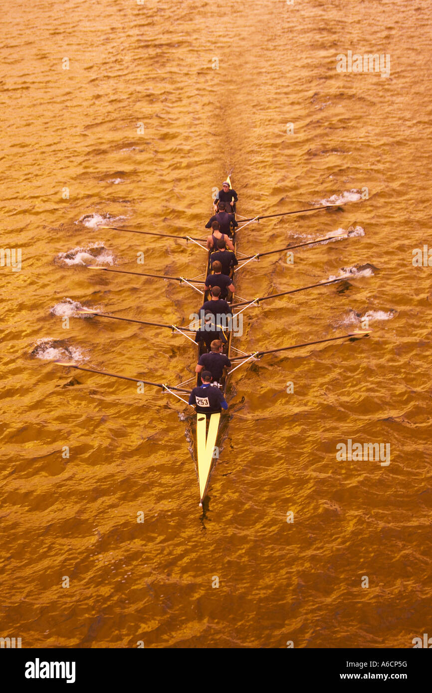Overview of Rowing Stock Photo - Alamy