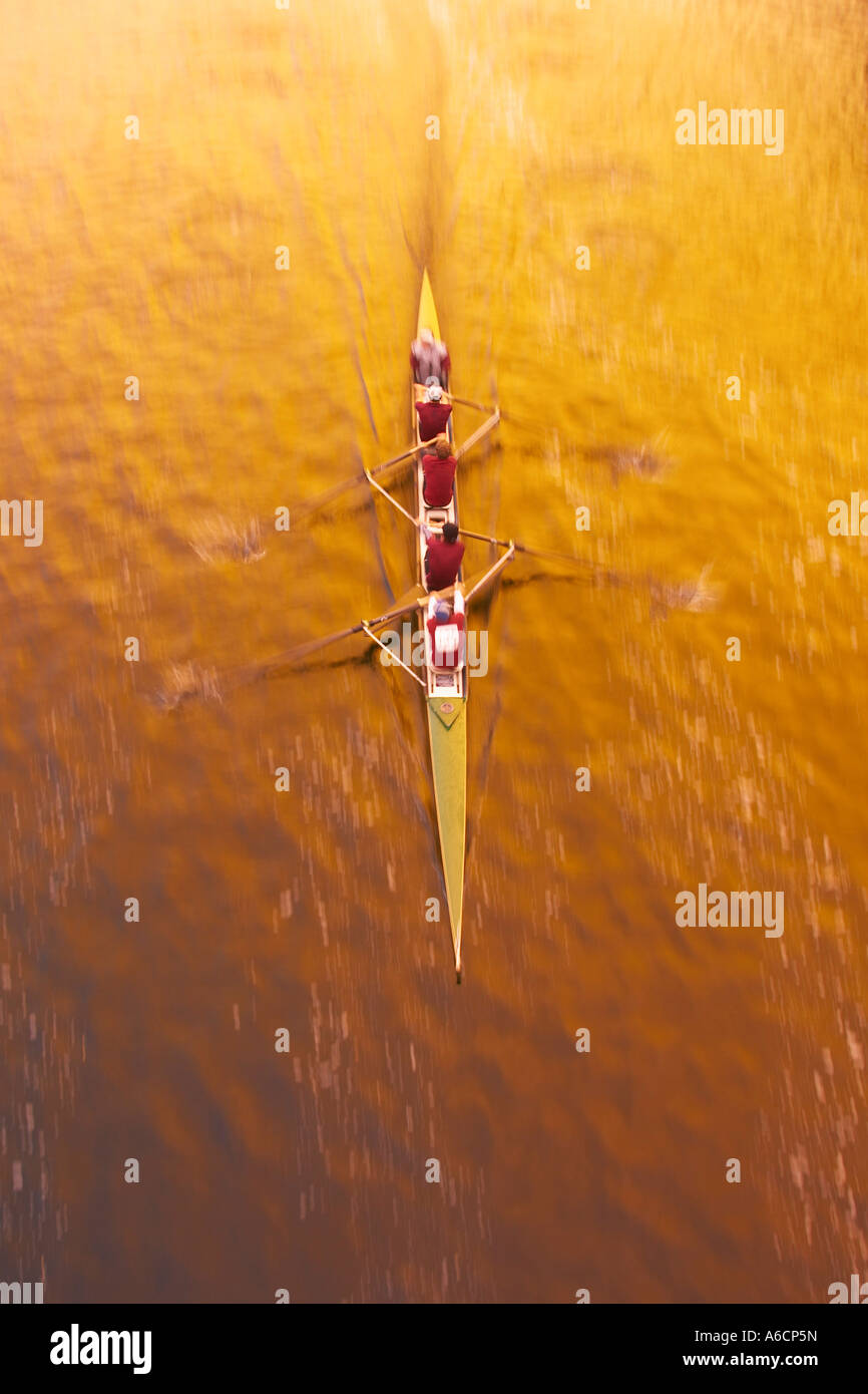 Overview of Rowing Stock Photo - Alamy