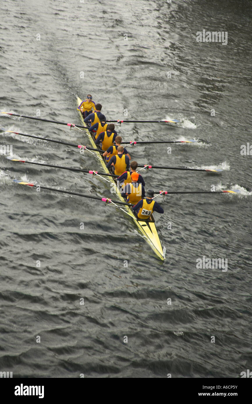 Overview of Rowing Stock Photo - Alamy