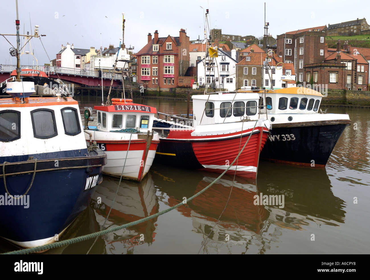Whitby fishing fleet hi-res stock photography and images - Alamy