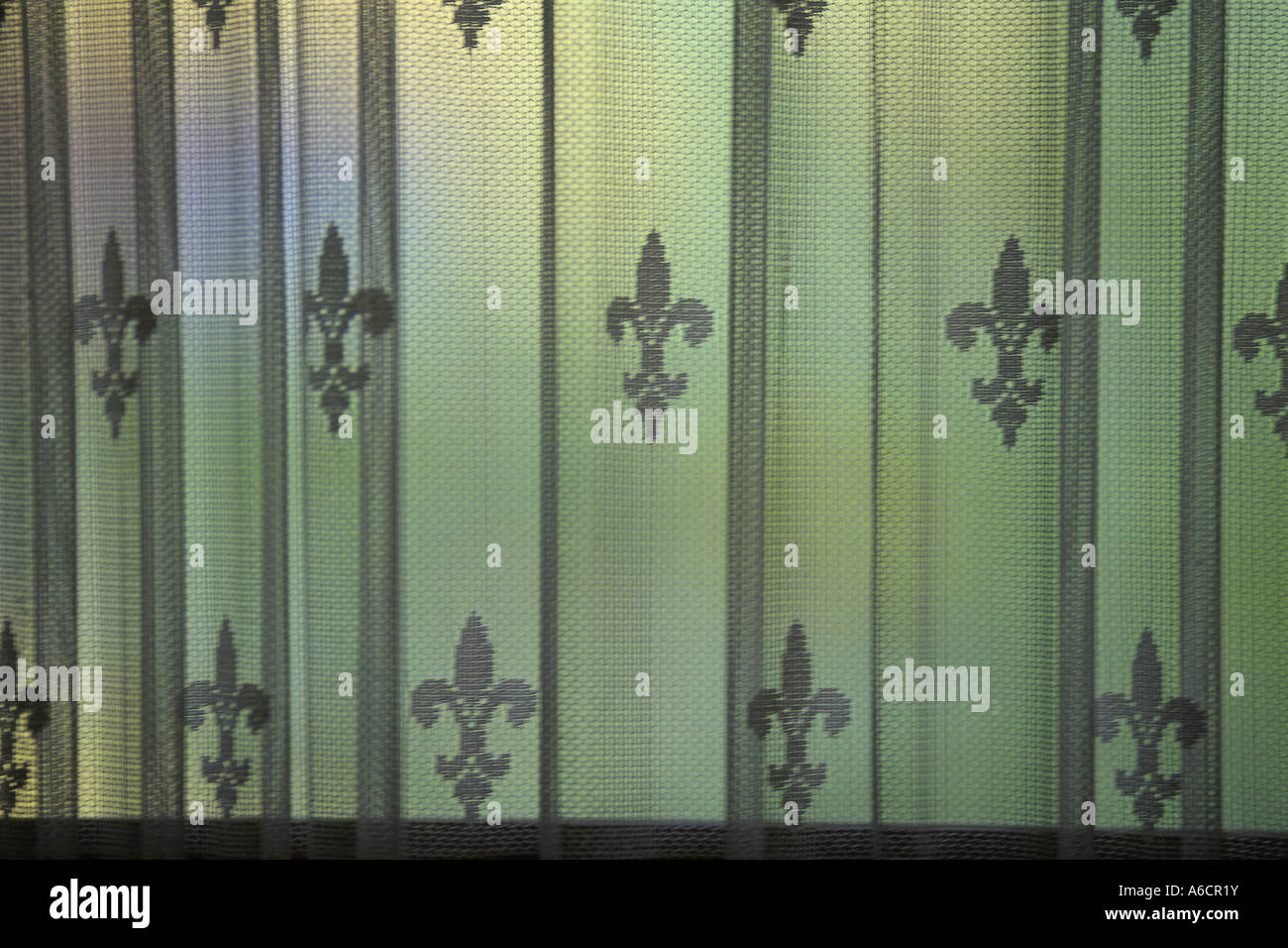 Pattern on a curtain Stock Photo - Alamy