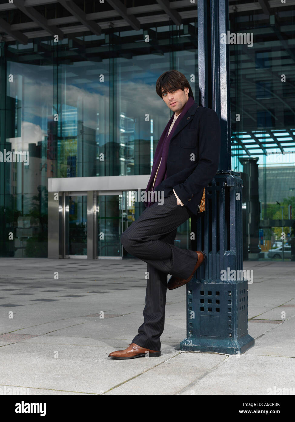 Man Standing Full Length Facing Camera High Resolution Stock ...