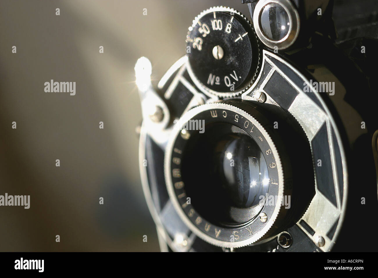 Close-up of an analogue camera Stock Photo - Alamy