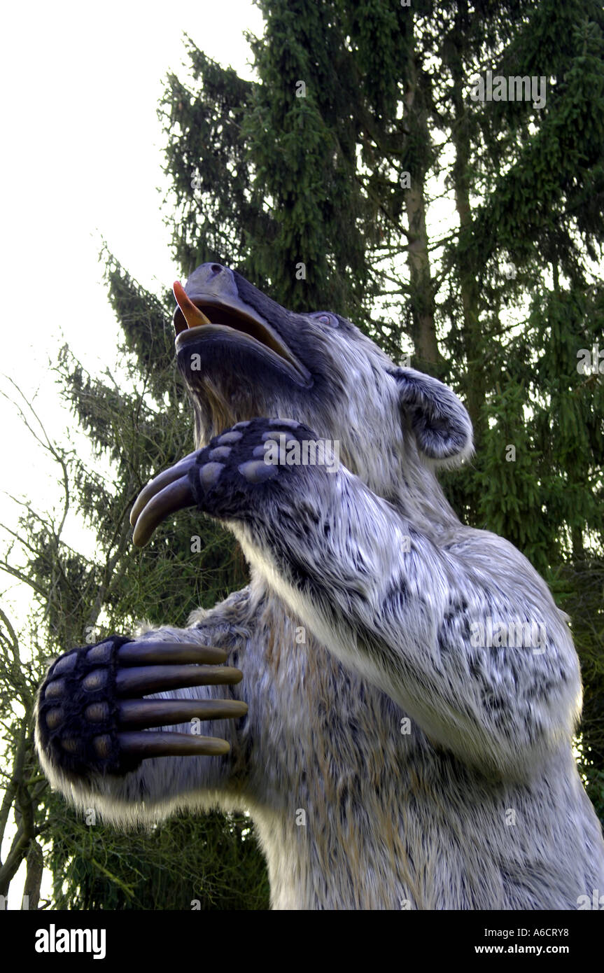 prehistoric creature animal wildlife nature megatherium riesenfaultier ...