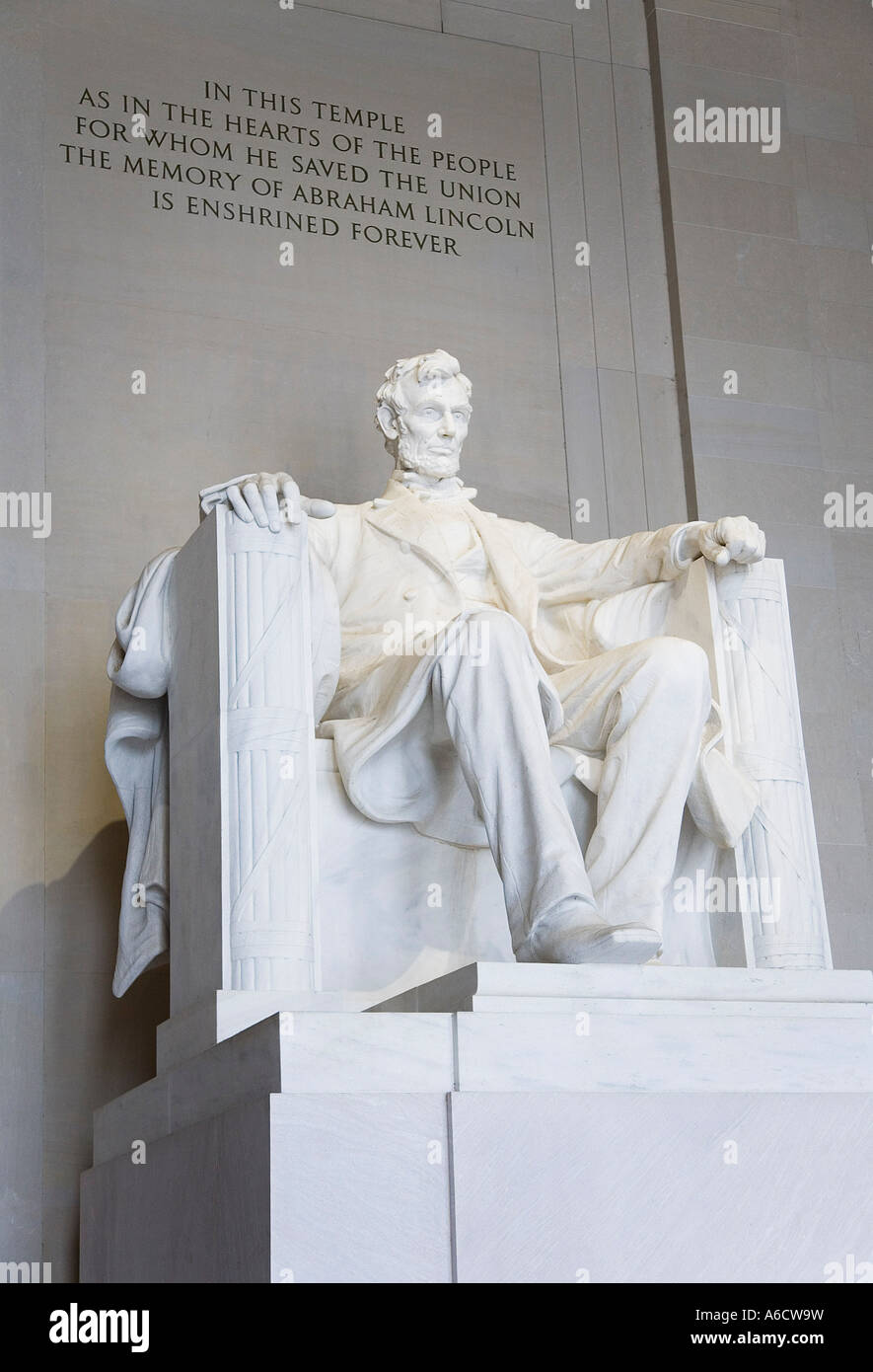 Lincoln Monument, Washington D.C., USA Stock Photo - Alamy