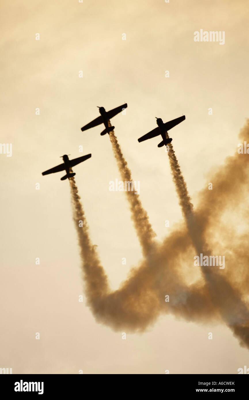 Planes Performing at Air Show Stock Photo - Alamy