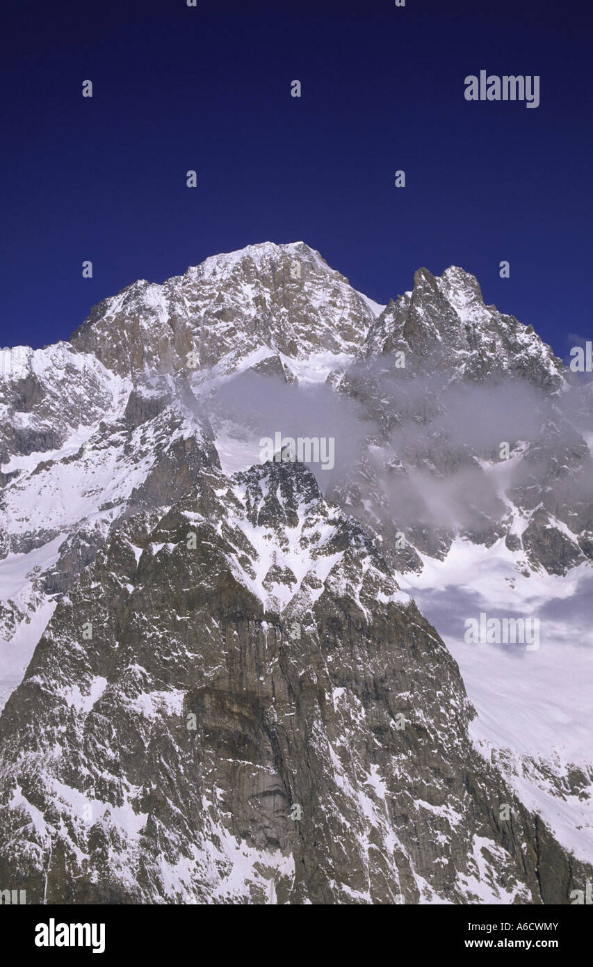 Panoramic view of Mont Blanc, Chamonix, France Stock Photo - Alamy