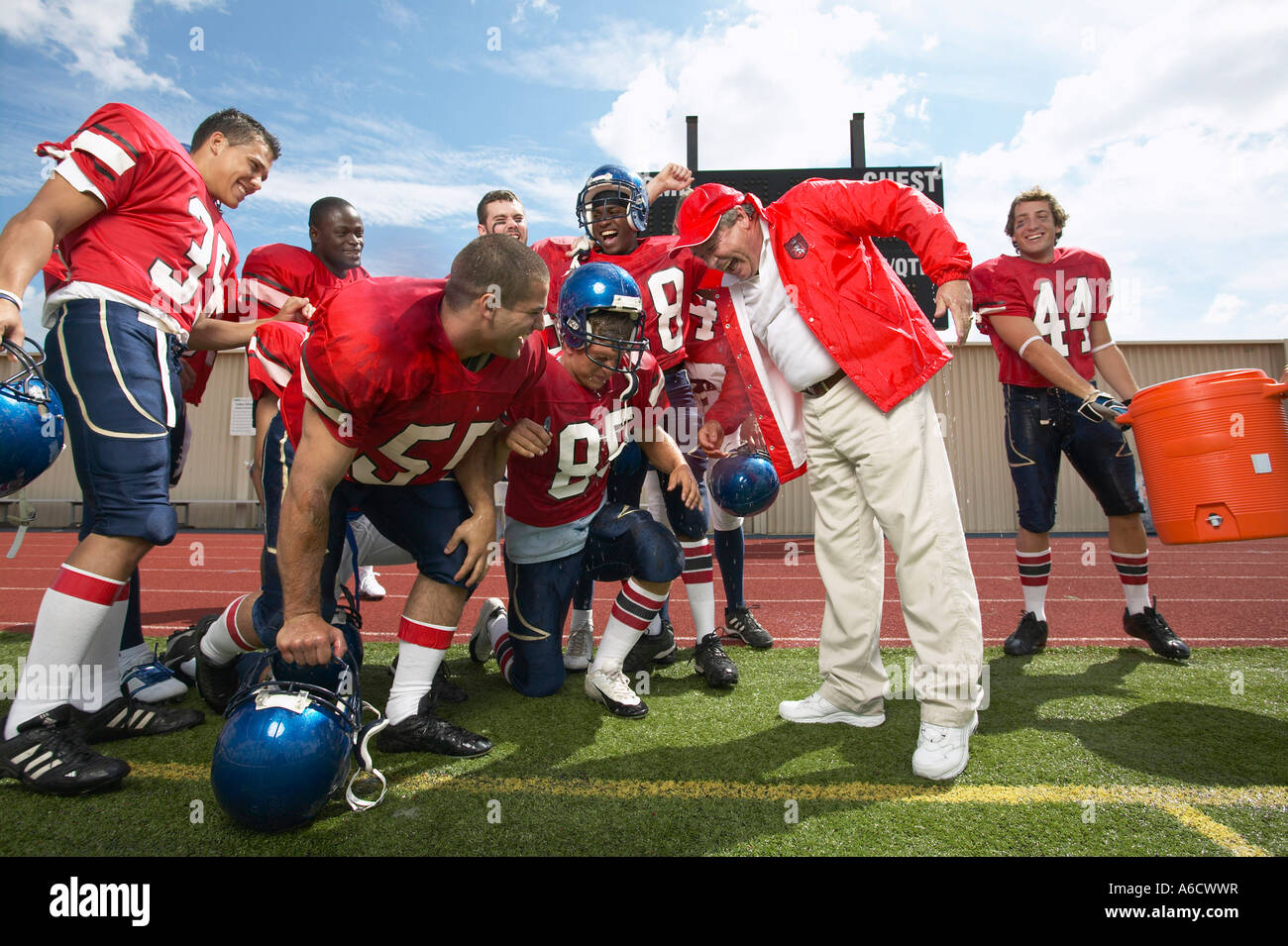 A scoreboard at the side of the pitch hi-res stock photography and ...
