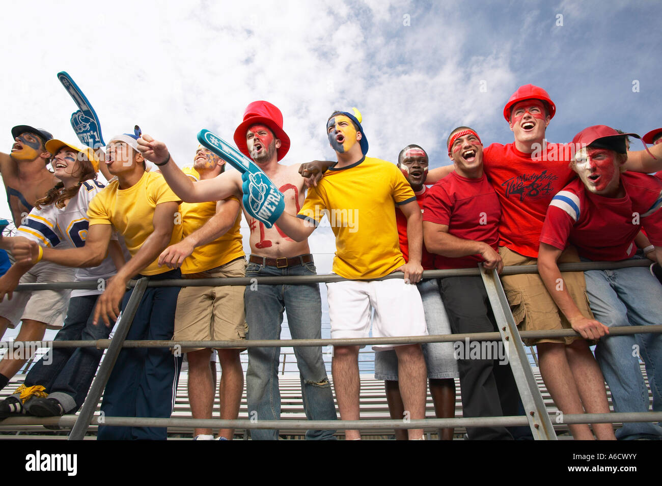 Crowd People Sitting In Bleachers High Resolution Stock Photography and ...