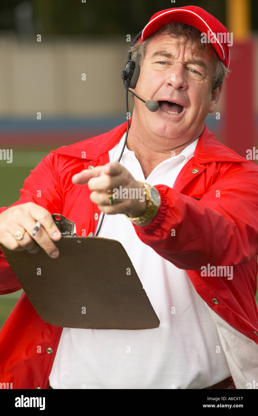 Coach calling time out hi-res stock photography and images - Alamy