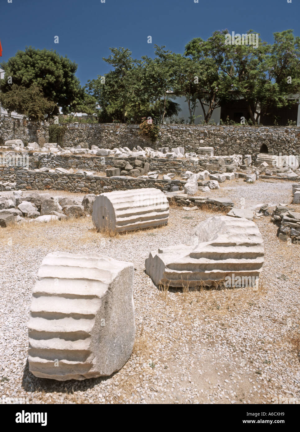 The tomb of mausolus bodrum hi-res stock photography and images - Alamy