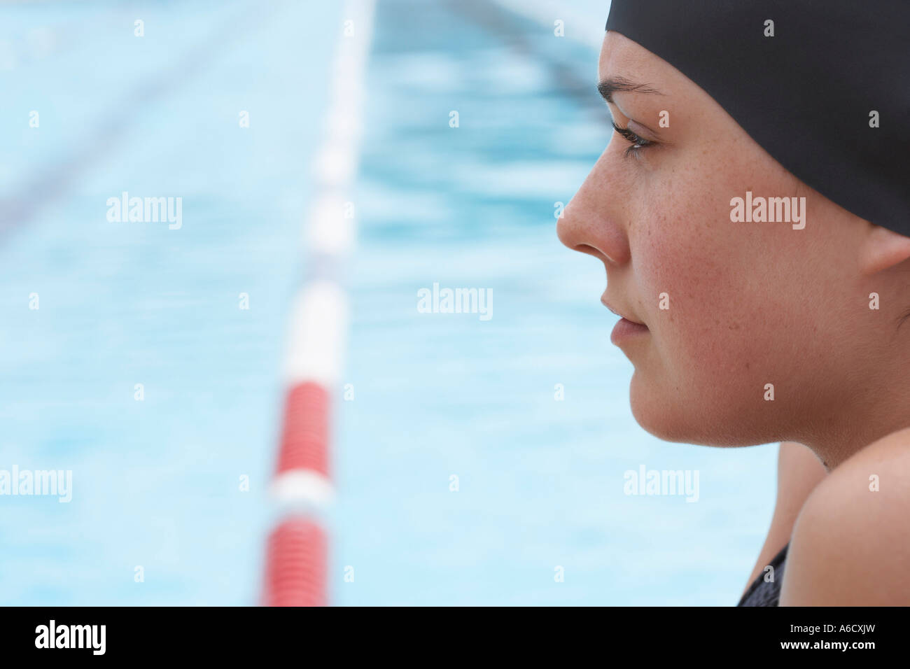 Swimmer side profile hi-res stock photography and images - Alamy