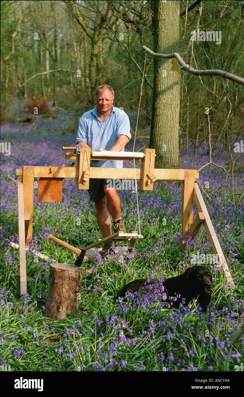 Pole lathe hi-res stock photography and images - Alamy