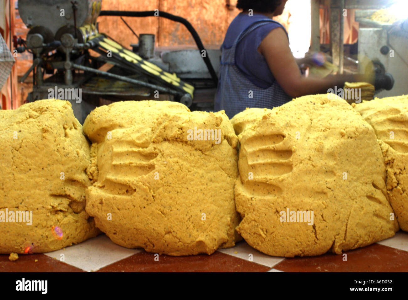 Tortilla Making in Merida Mexico Stock Photo - Alamy