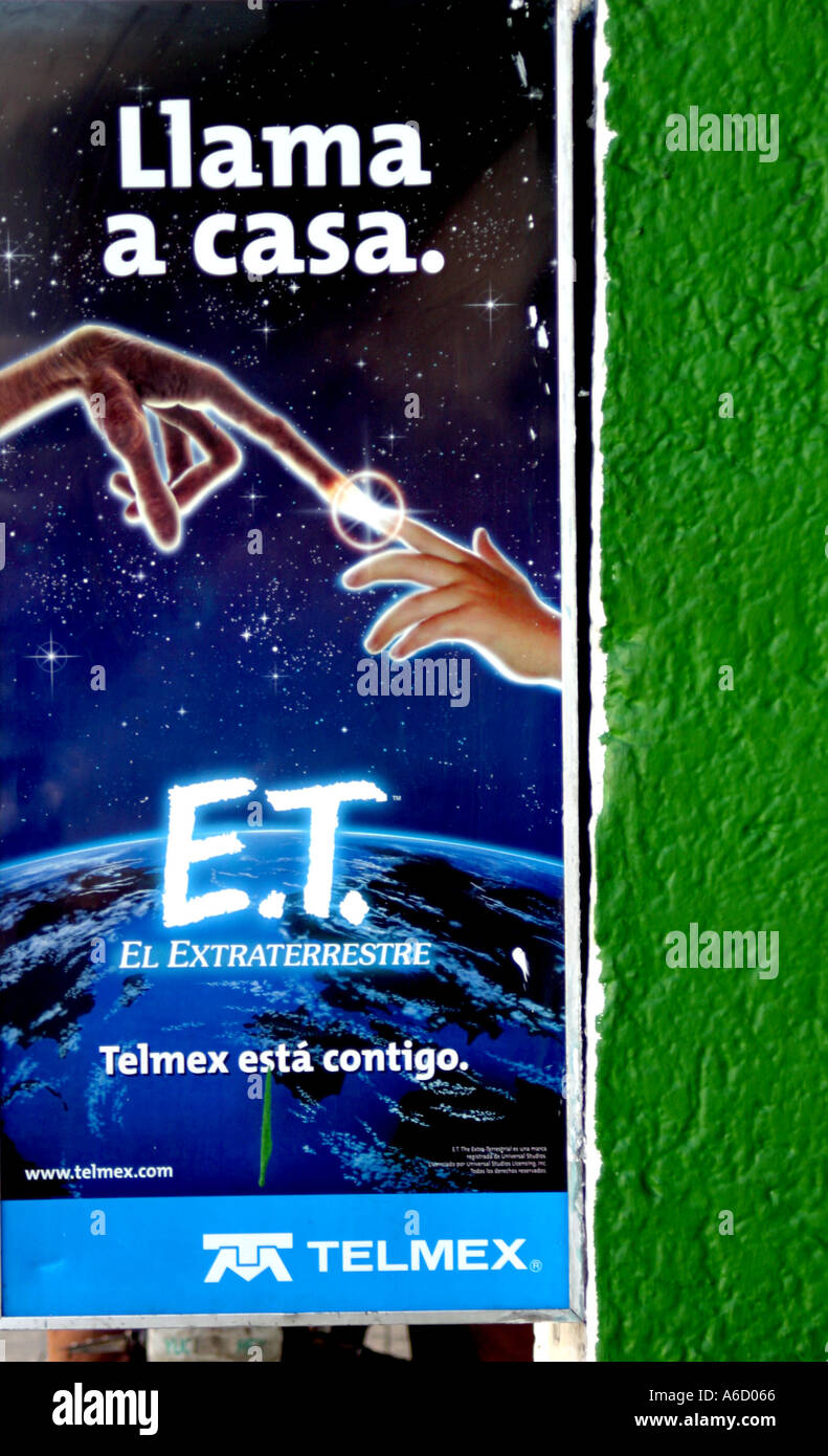 Mexican Pay Phone Stock Photo - Alamy