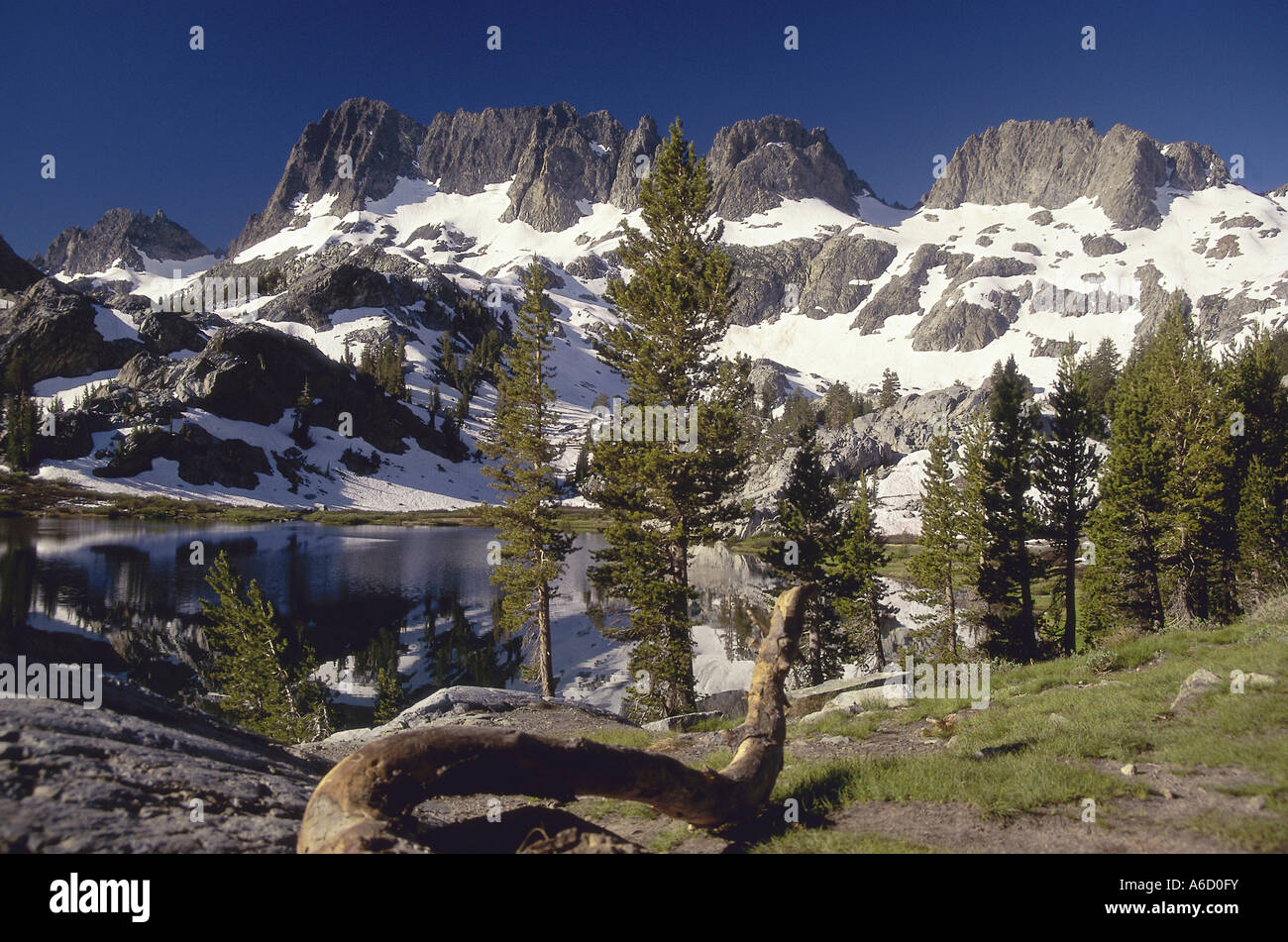 Ediza Lake, Ansel Adams Wilderness, California, USA Stock Photo - Alamy