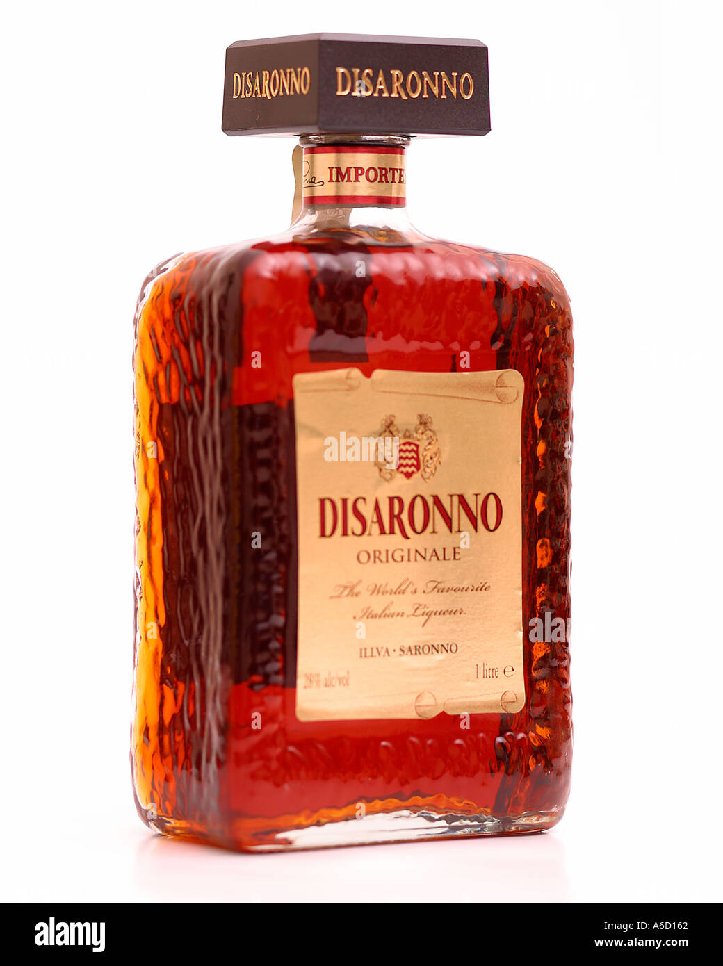 Amaretto glass bottle Cut Out Stock Images & Pictures - Alamy