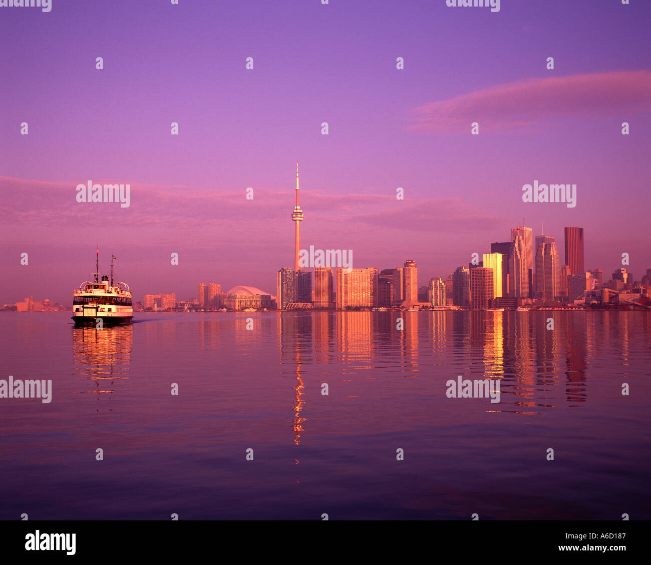Toronto Skyline Ontario Canada Stock Photo - Alamy