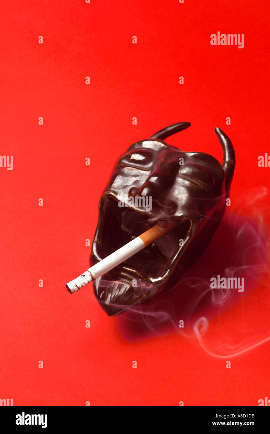 Black Devil Cigarettes Smoke