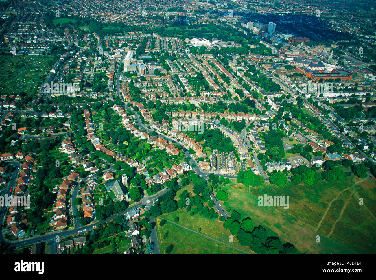 Aerial map of london hi-res stock photography and images - Alamy