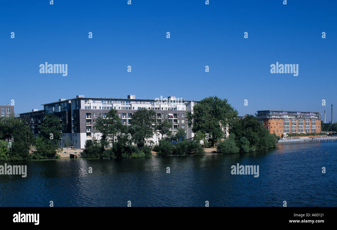 Europa Europe Germany Deutschland Berlin Spandau Wasserstadt Havel ...