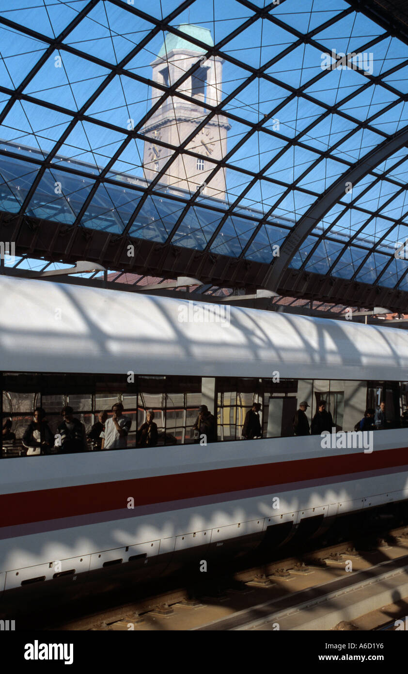 Europa Europe Germany Deutschland Berlin Spandau Bahnhof Station Train ...