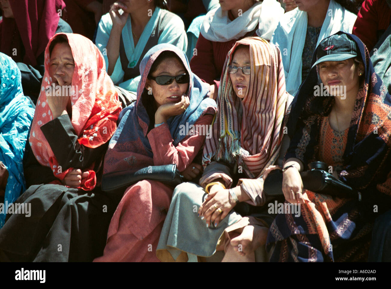 Women of Ladakh Stock Photo - Alamy