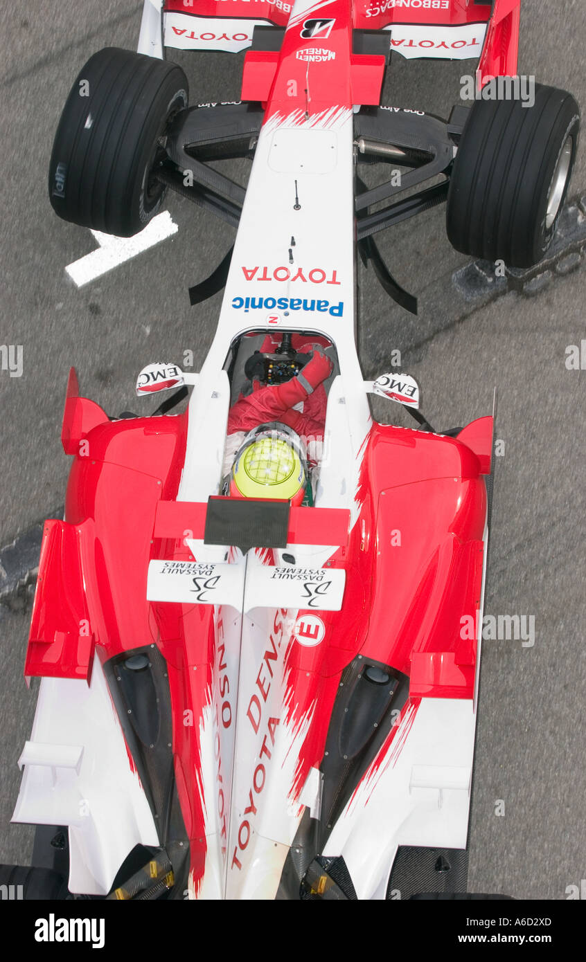 Formula 1 driver Juan Pablo Montoya COL in his Mclaren Mercedes racing ...