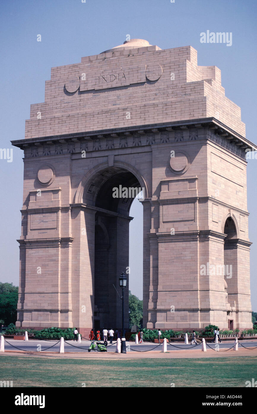 New Delhi India Gate Stock Photo - Alamy