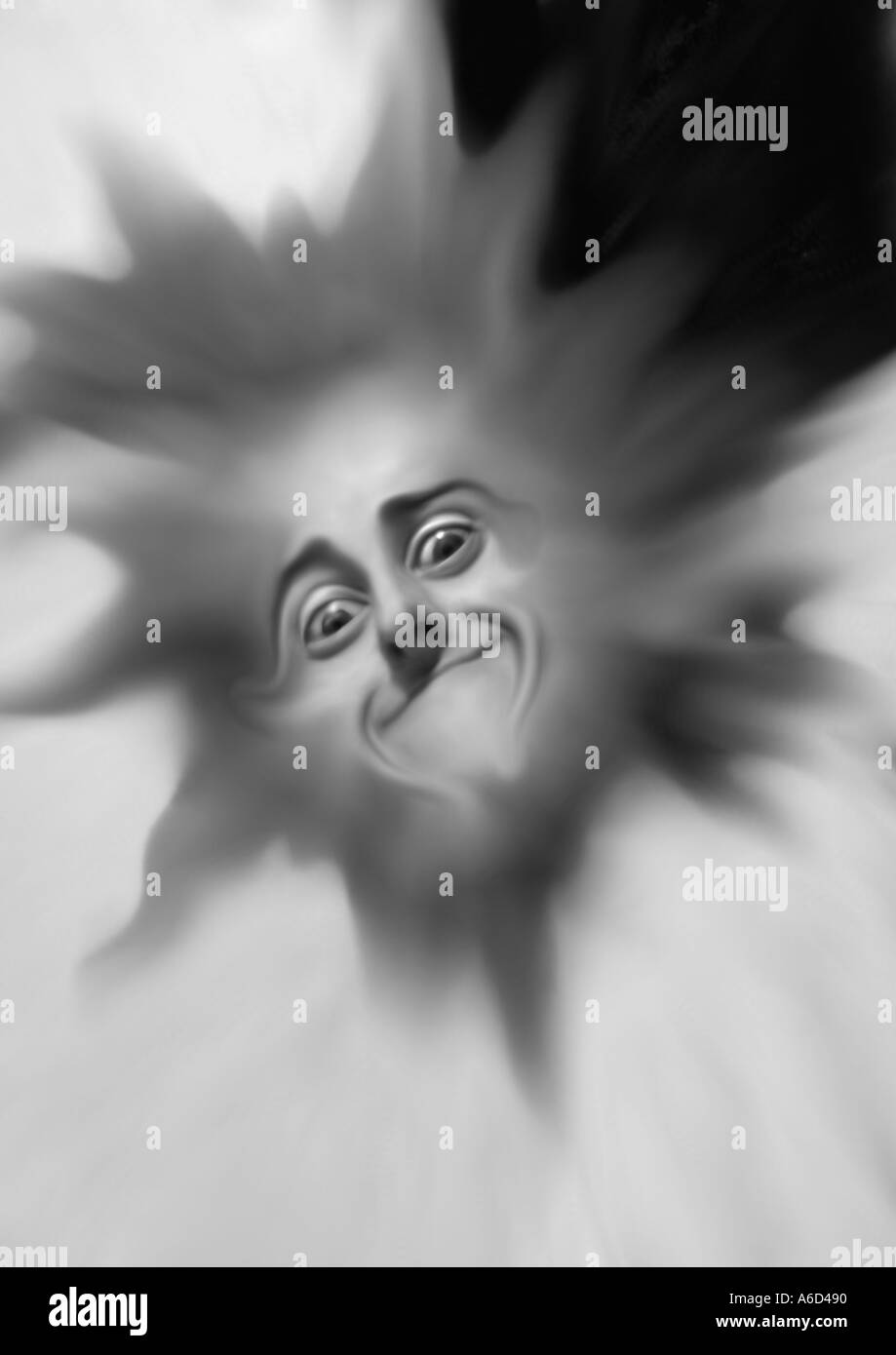 Bizarre grotesque portrait Stock Photo - Alamy