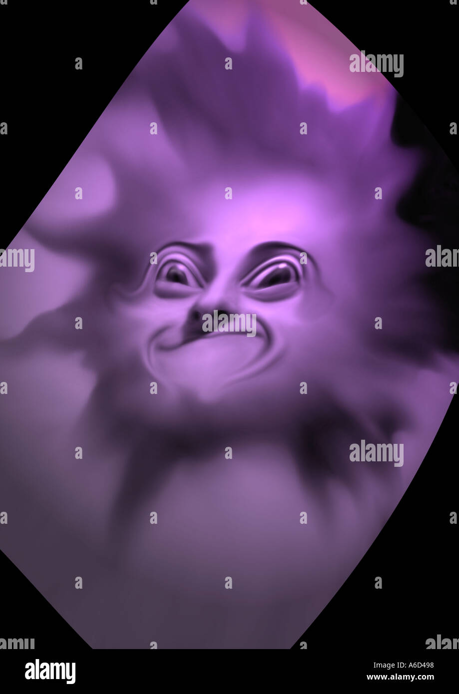 Bizarre grotesque portrait Stock Photo - Alamy