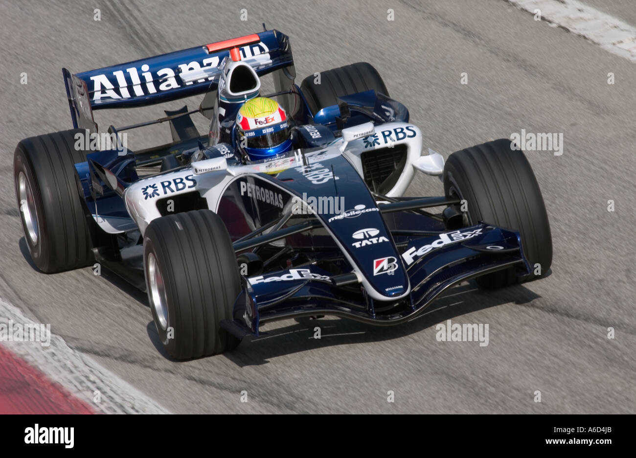 The helmet of mark webber hi-res stock photography and images - Alamy