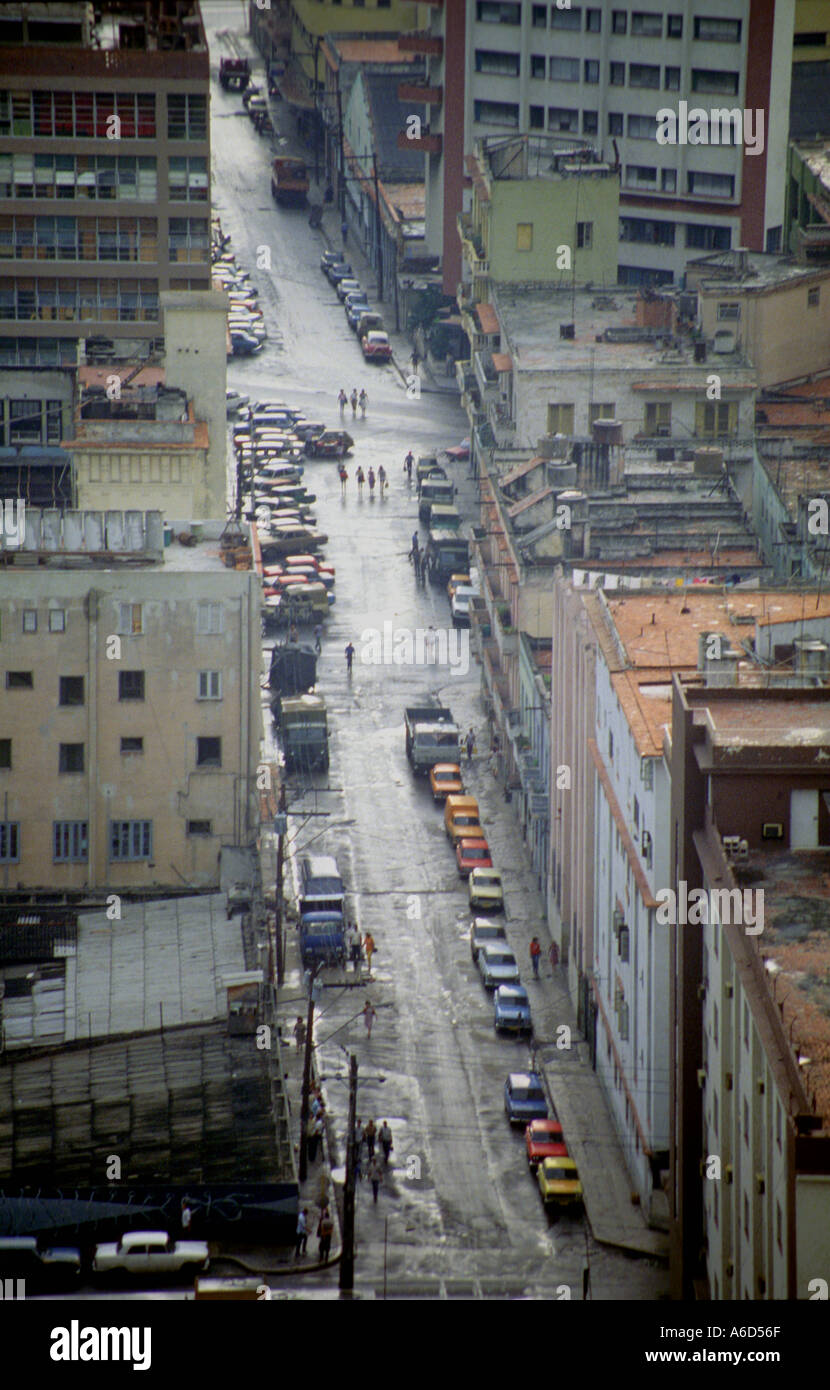 A back street in Havana Cuba Stock Photo - Alamy