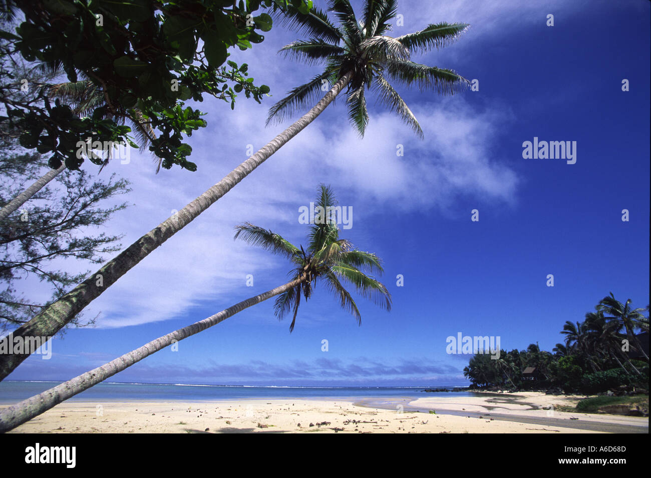 Muri Beach Rarotonga Cook Islands Stock Photo - Alamy