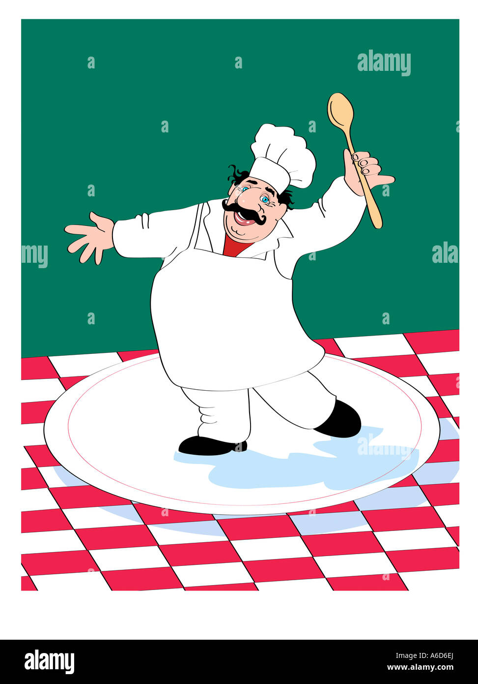 Chef food floor Cut Out Stock Images & Pictures - Alamy