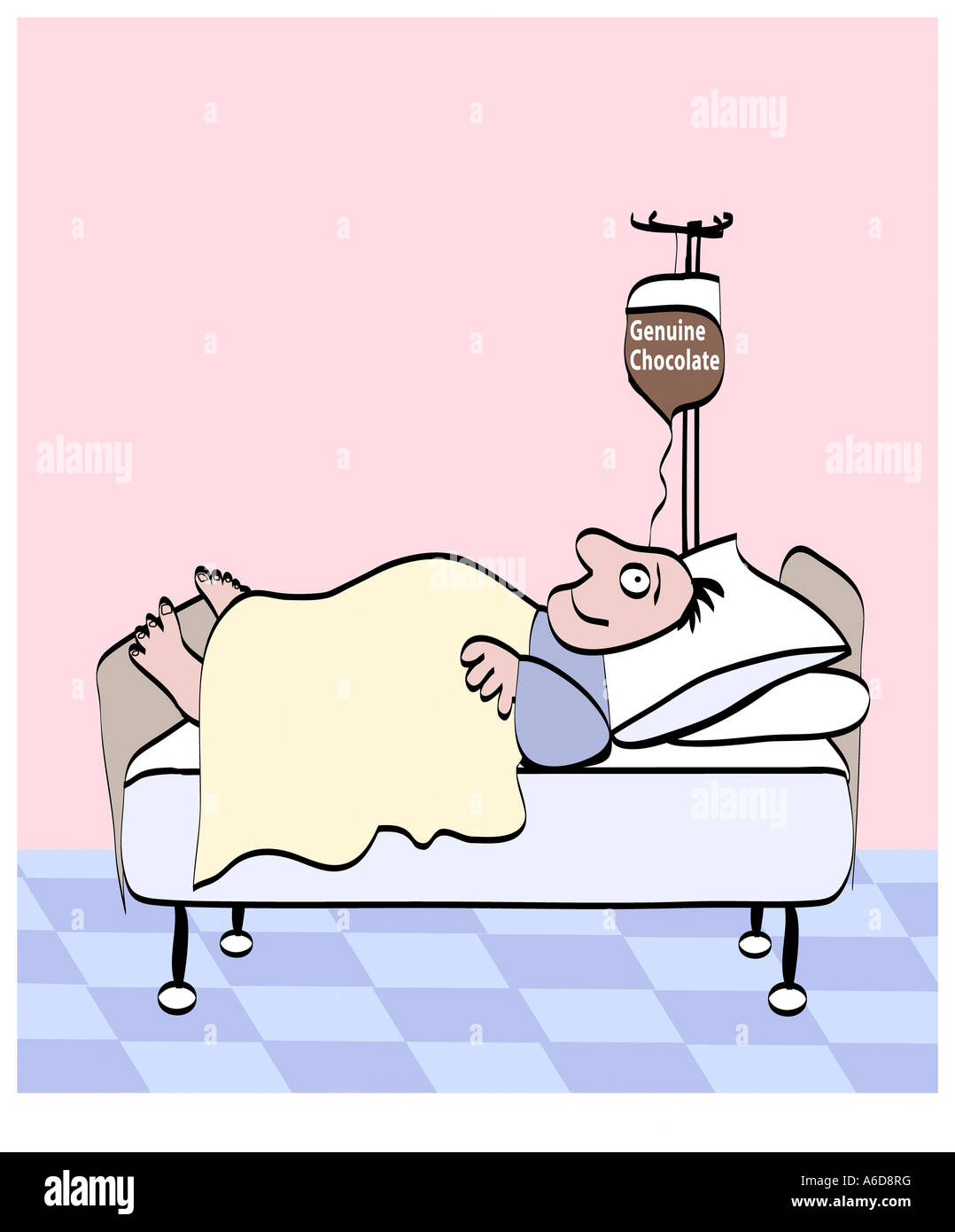 Chocolate IV Linda Braucht (20th C. American) Computer Graphics Stock ...